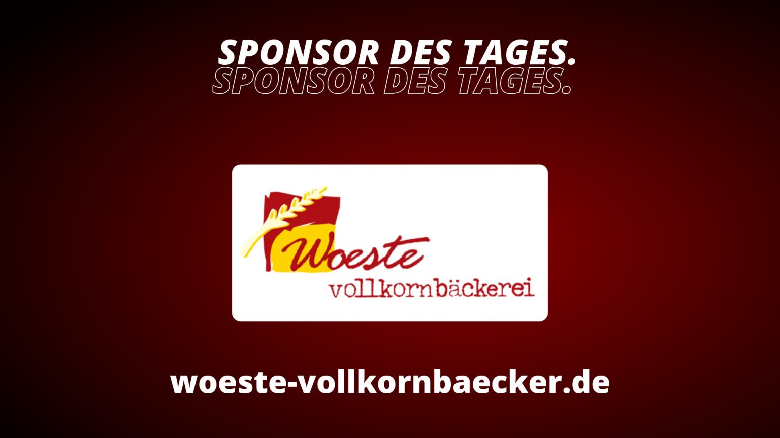 Woeste Vollkornbäckerei als Sponsor des Tages | Iserlohn Kangaroos